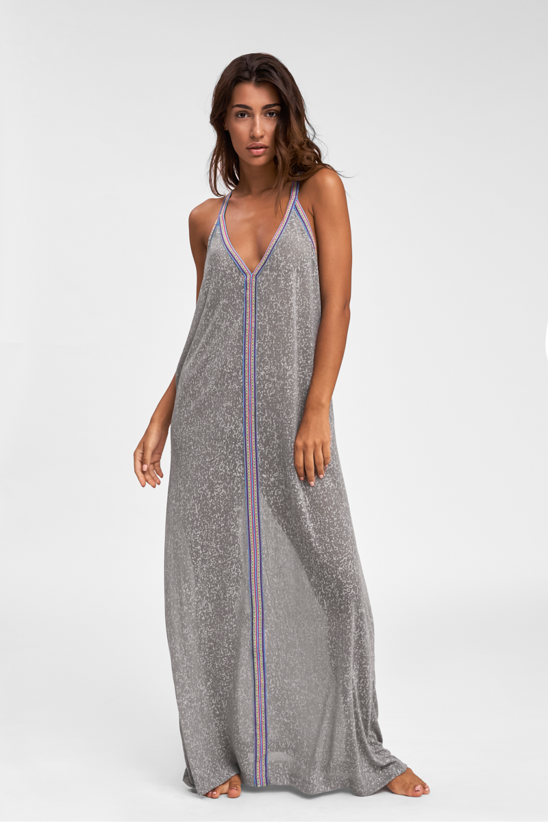 Pitusa Inca Sundress - Grey – BOHO BEACH FEST